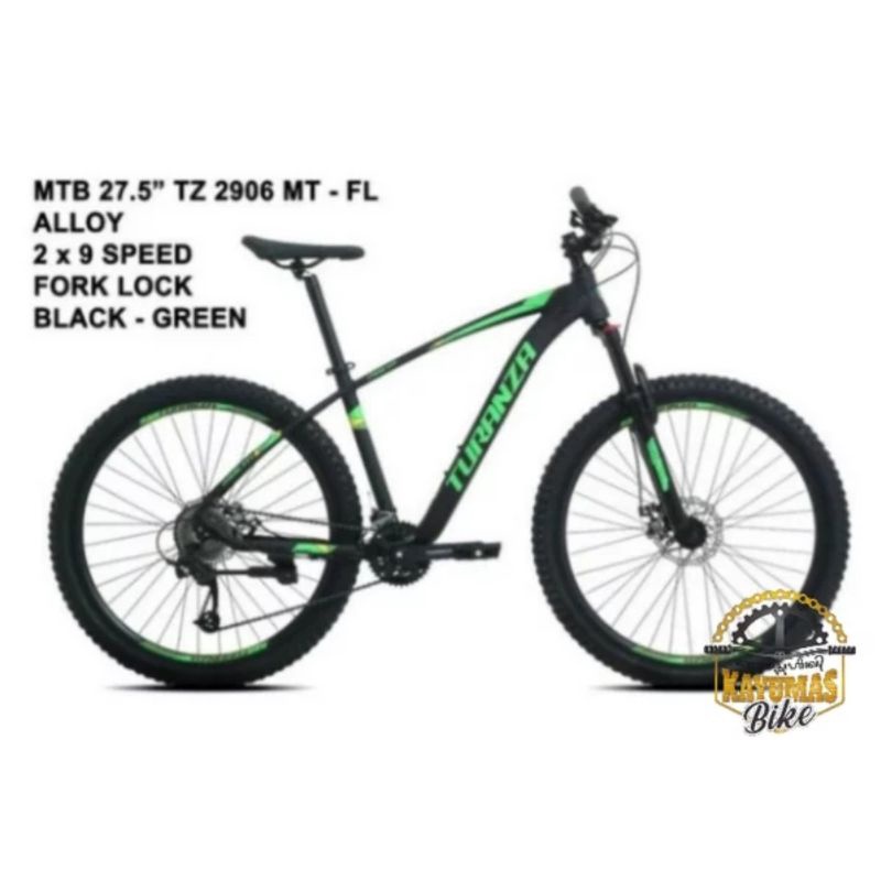 Jual SEPEDA MTB 27.5 PACIFIC TURANZA 2906 MT 2 x 9 SPEED MECHANICAL ...