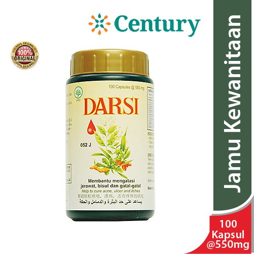 Jual Darsi 550mg 100 Kapsul 052J | Shopee Indonesia