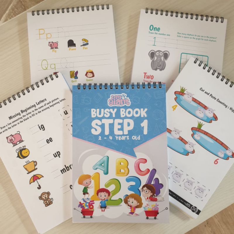 Jual Busy book step 1 | Shopee Indonesia