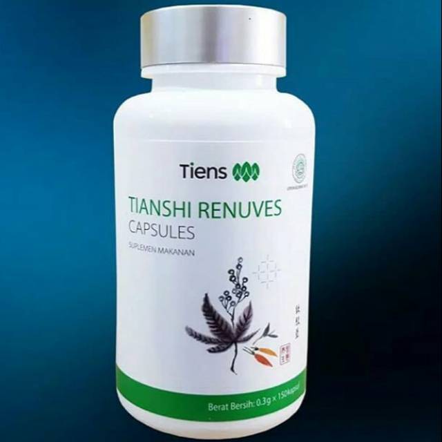 Jual Suplemen Kesehatan Pernapasan - Tianshi Renuves Capsules ...