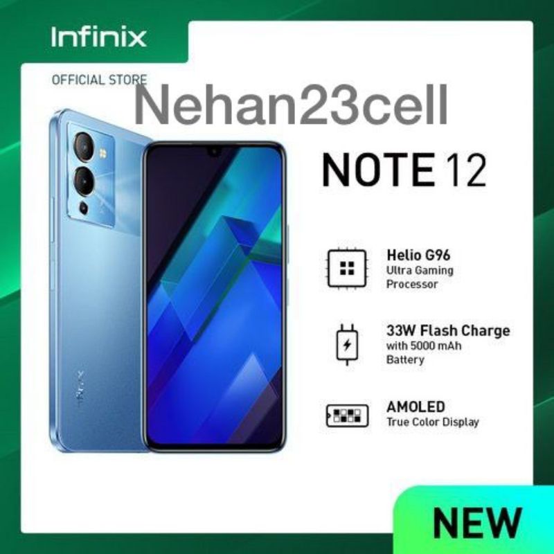 Jual Infinix note 12 8/128 new garansi resmi | Shopee Indonesia