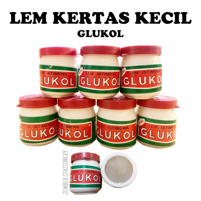 Jual (1biji) Lem Glukol Kecil | Lem Kertas Glukol | Shopee Indonesia