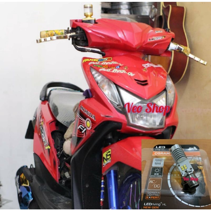 Jual lampu depan led osram honda beat karbu beat fi beat esp original ...
