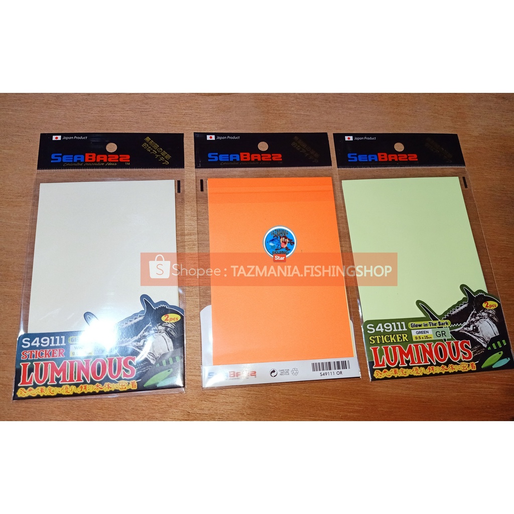 Jual Stiker Hologram Sticker Tipis Kuat untuk Jig dan Lure (GID ...