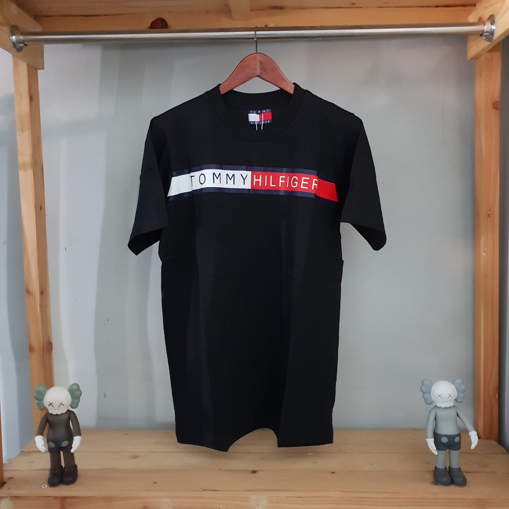 Jual KAOS / TSHIRT / BAJU TOMMY HILFIGER FONT LOGO PREMIUM | Shopee Indonesia