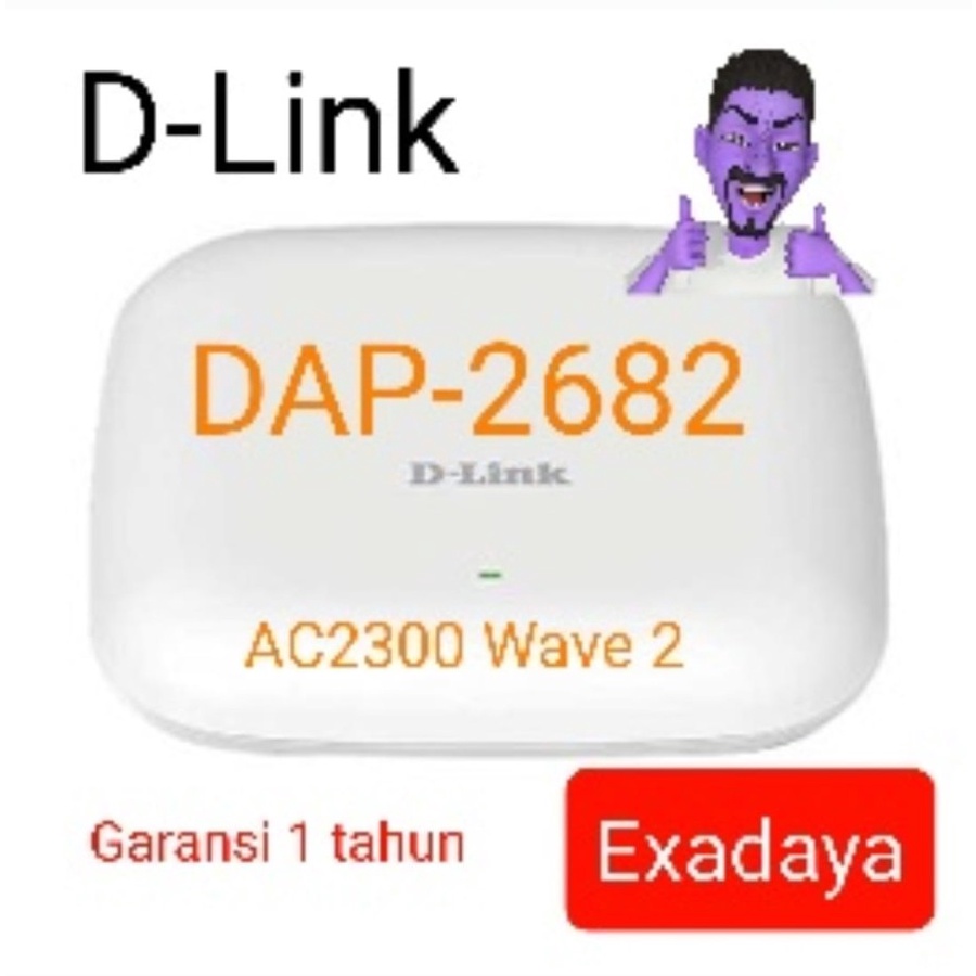 Jual D-Link DAP-2682 , AC2300 Wave 2 Ceiling Access Point Poe Nuclias ...
