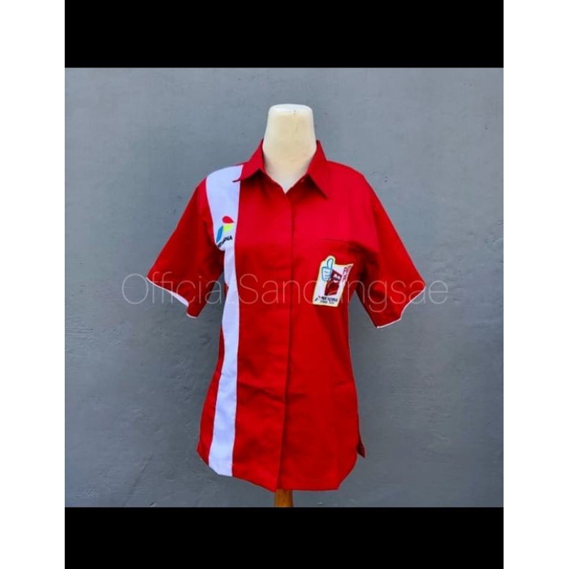 Jual seragam operator spbu pertamina pasti pas setelan outfit | Shopee ...