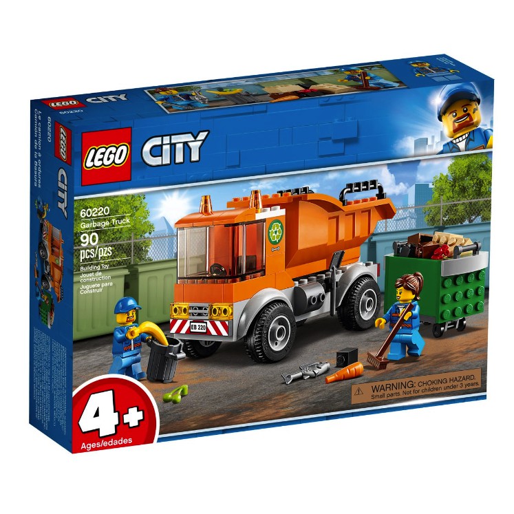 Jual LEGO® City Garbage Truck 60220 - LEGO City Block Set | Shopee ...