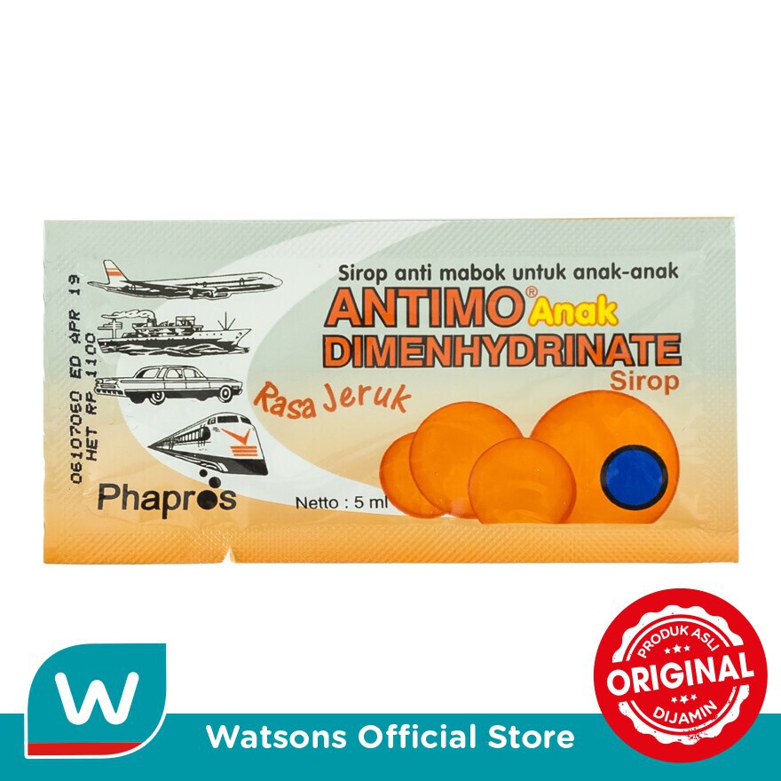 Jual Antimo Anak 5ml Sachet | Shopee Indonesia