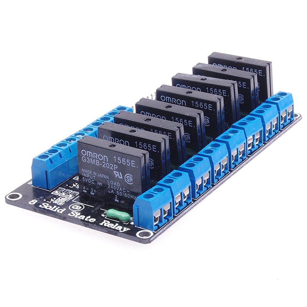 Jual SSR Solid State Relay Module 8 Channel 5V DC untuk Arduino ...