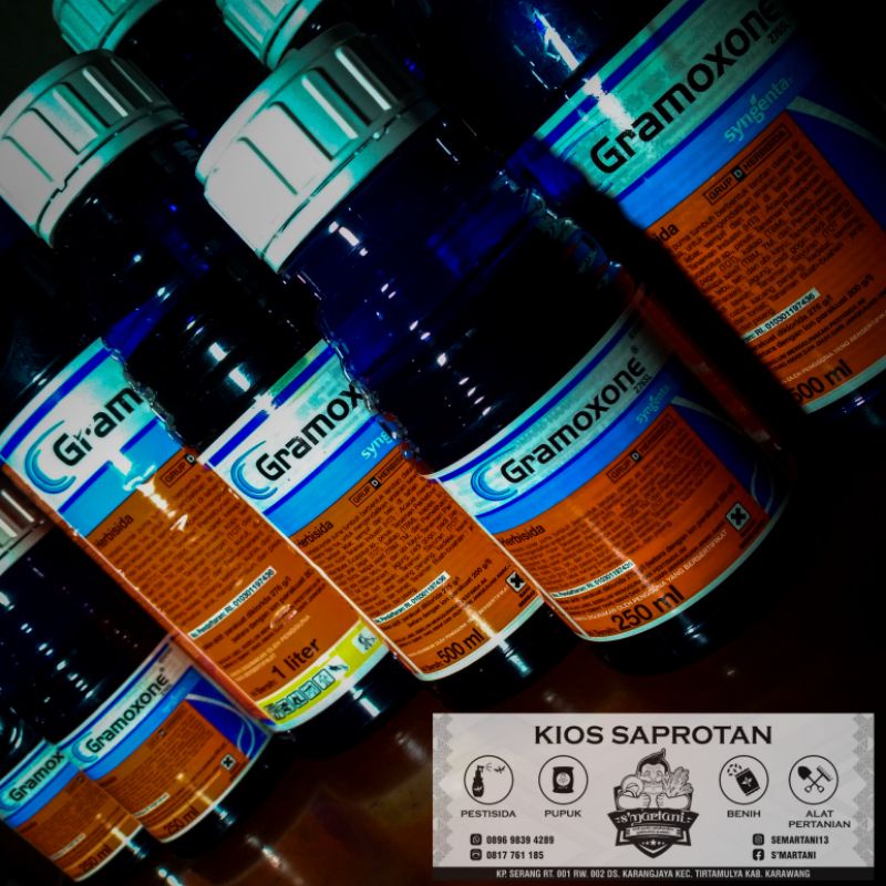 Jual GRAMOXONE 276SL 1L/500ml/250ml HERBISIDA KONTAK PEMBASMI GULMA ...