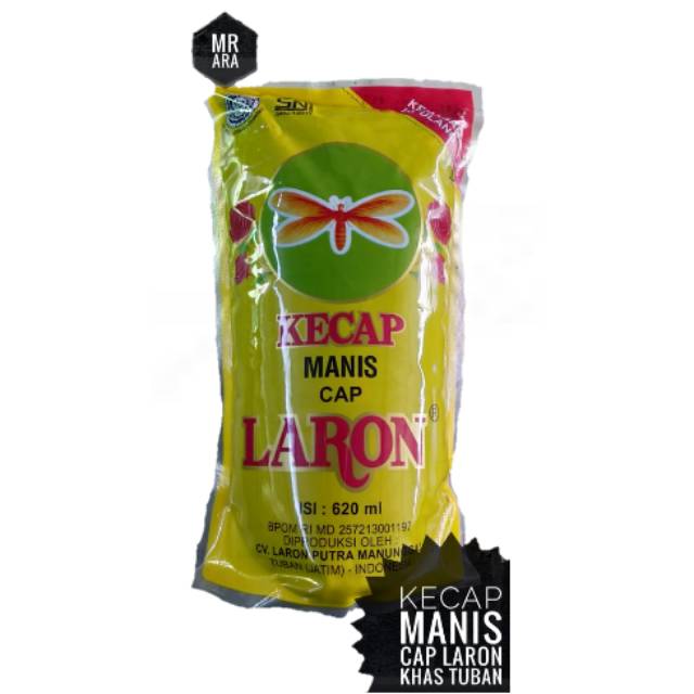 Jual KECAP LARON MANIS KHAS TUBAN 620 MILI | Shopee Indonesia