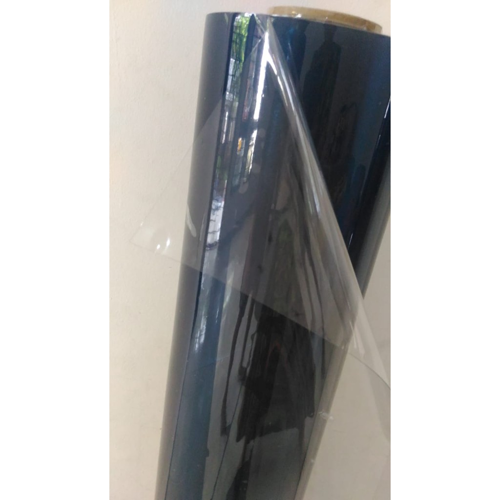 Jual Mika Lentur tebal 0,2mm meteran Lebar 137cm Plastik PVC Soft Lemes Clear Bening Transparan ...