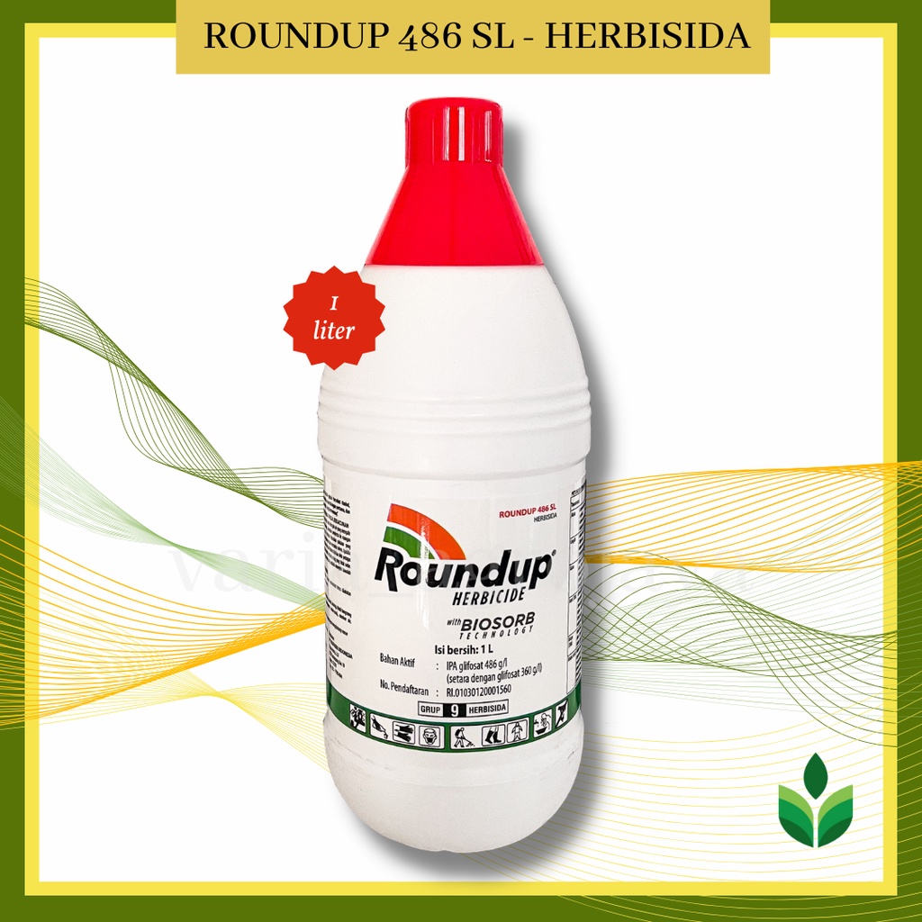Jual Herbisida Round up 486 SL 1 Liter | Shopee Indonesia