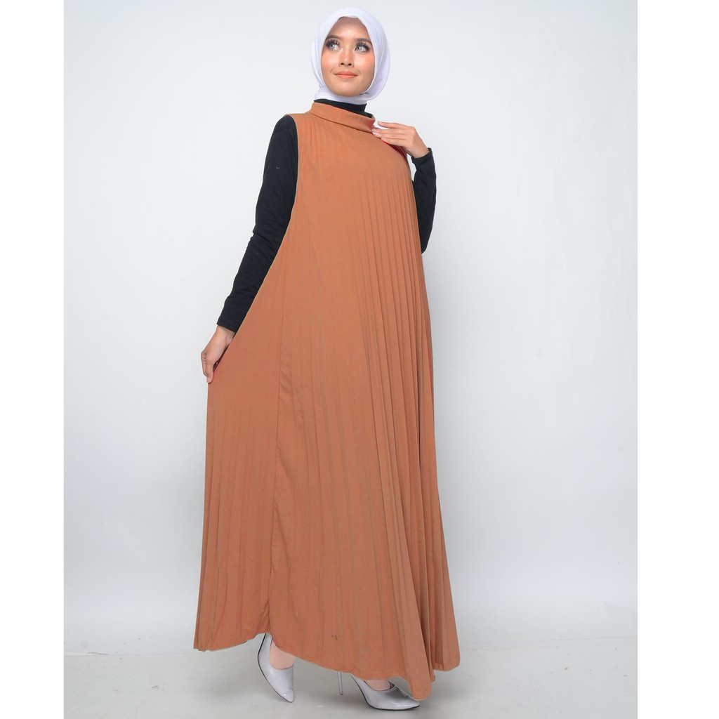 Jual Gamis Plisket - Inner Maxy Plisket 603 Mrs4 | Shopee Indonesia