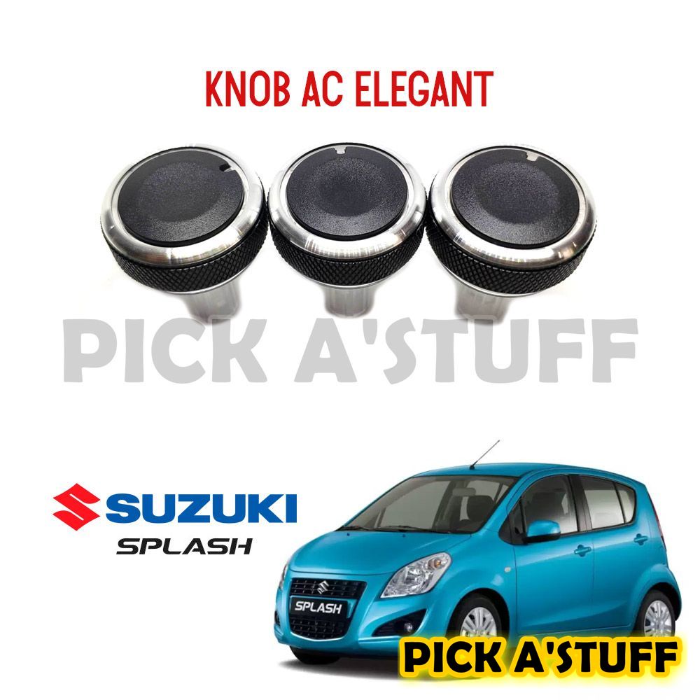 Jual Knob AC Elegant Bundar Suzuki Splash Warna Hitam Murah | Shopee ...