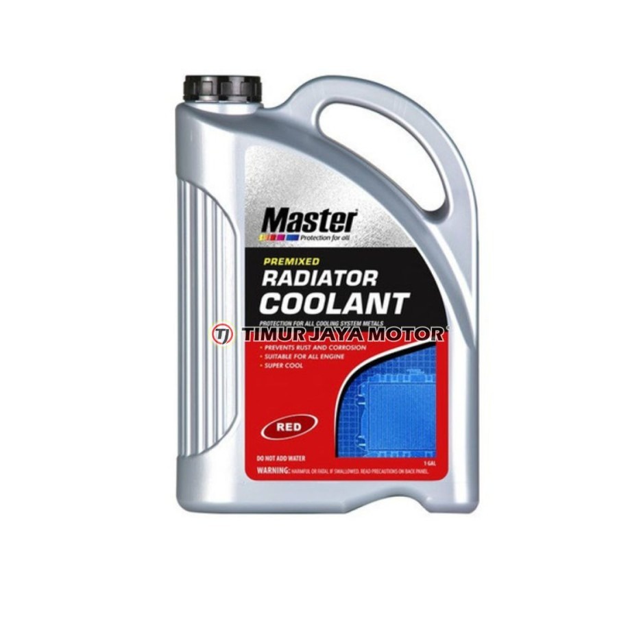 Jual AIR RADIATOR COLANT COOLANT MASTER RED GALON 4L Kode 793352 ...