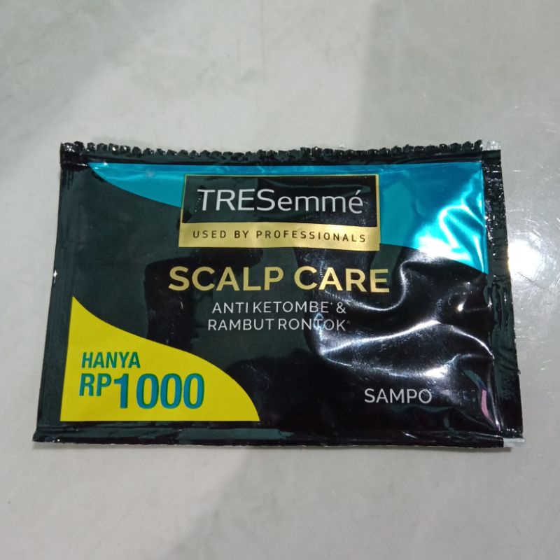 Jual Tresemme Shampoo Sachet Scalp Care 1pcs | Shopee Indonesia