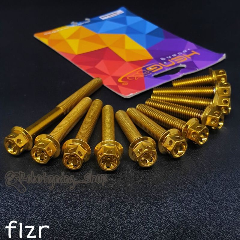 Jual baut probolt stainless baut blok mesin kopling magnet yamaha f1zr force 1 fizr original ...