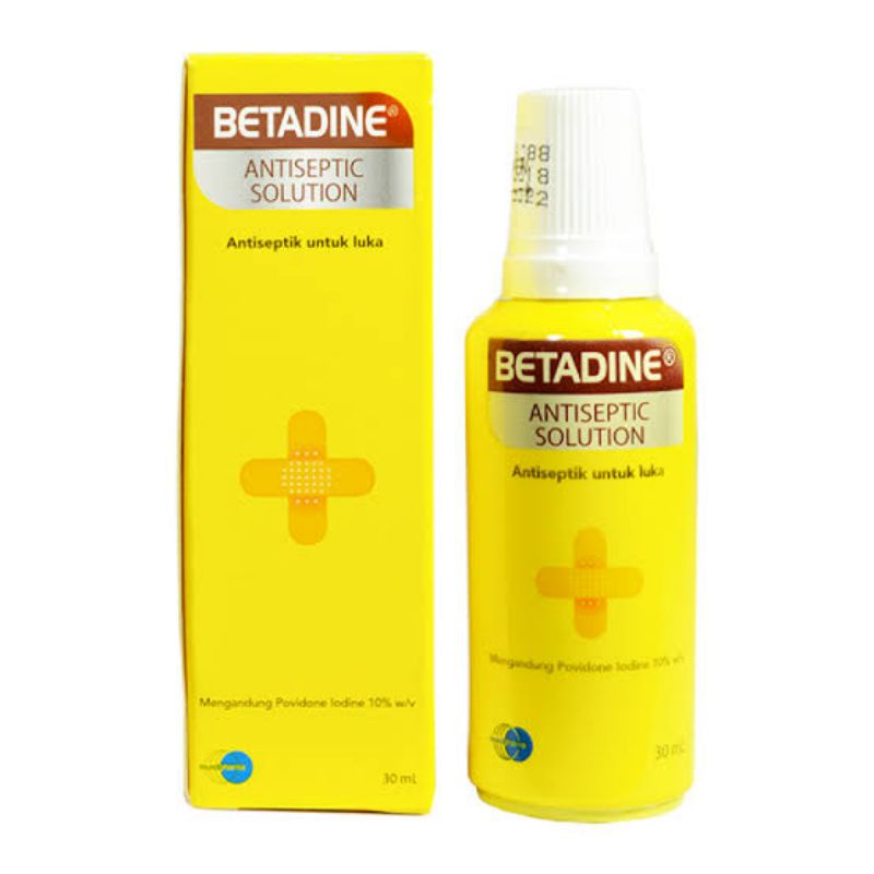 Jual Betadine Solution Antiseptic / Cairan Antiseptik / Antiseptik Luka | Shopee Indonesia