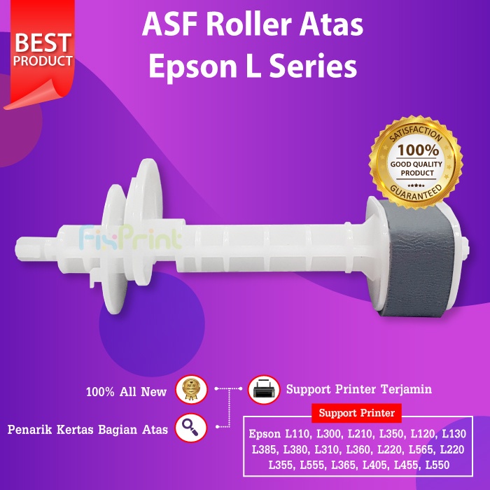 Jual ASF Atas Shaft Roller Bawah Epson L120 L121 L110 L360 Printer L565 ...