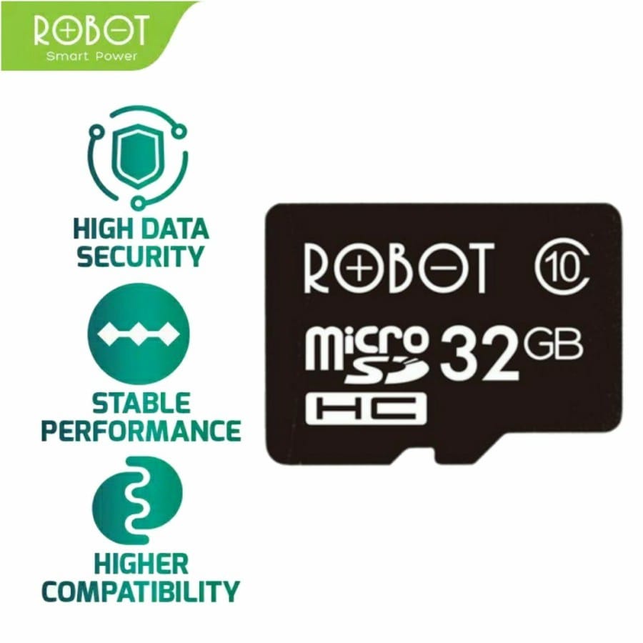 Jual ROBOT Memory Card Micro SD 32GB Class 10 Speed with Package ...