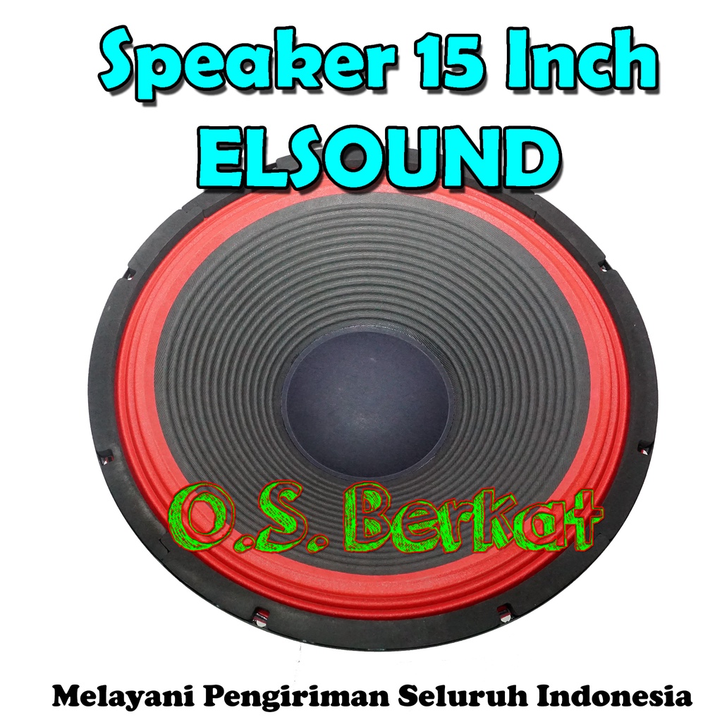 Jual Woofer Fullrange Elsound 15" / Speaker Bass 15 in / Woofer Speker ...