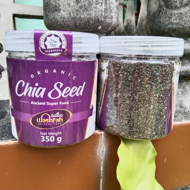 Jual CHIA SEED / CIA SEED / CHIASEED / CIASEED ORGANIK 350GR | Shopee ...