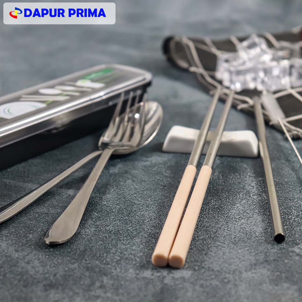 Jual SENDOK SET + TEMPAT (6PCS) | Shopee Indonesia