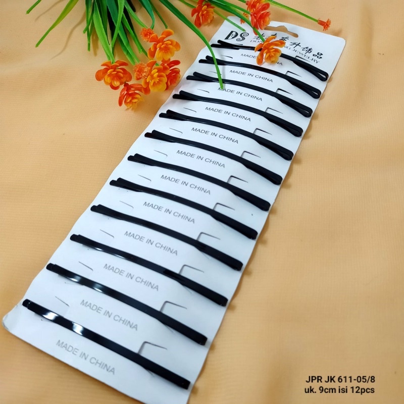 Jual Jepit Lidi 1 Set Isi 12 PCS | Shopee Indonesia