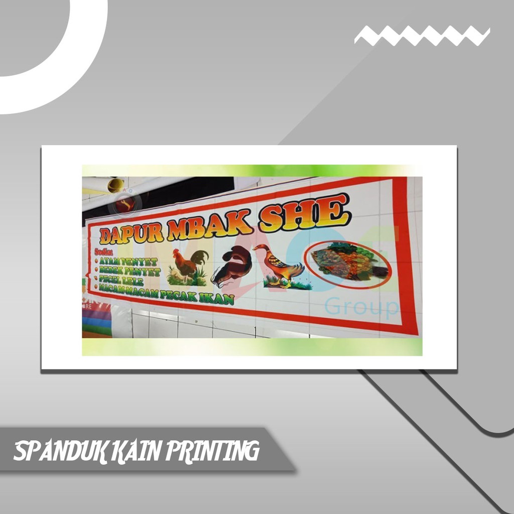 Jual SPANDUK KAIN / SPANDUK KAIN PRINTING / SPANDUK PECEL BAHAN SATIN ...