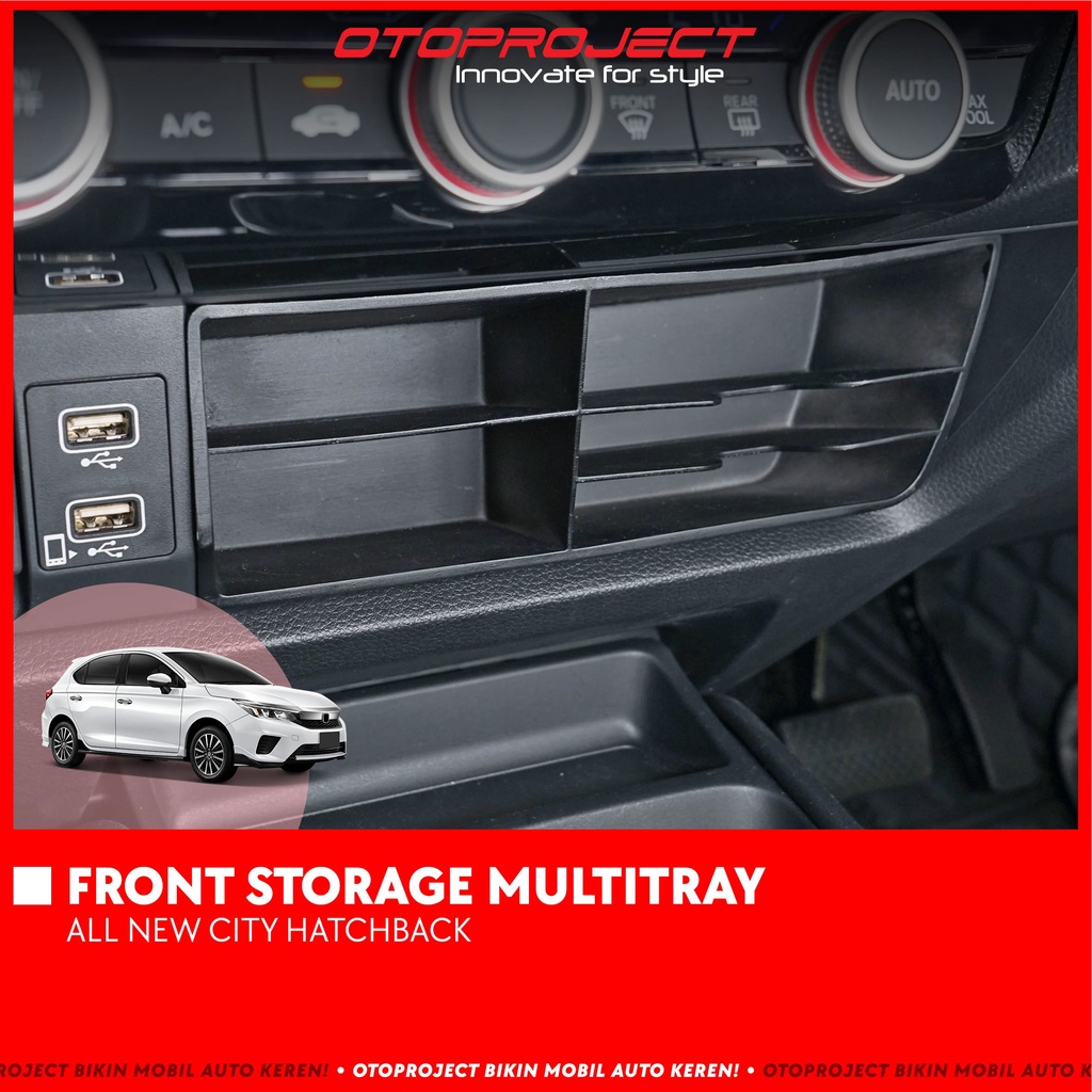 Jual Otoproject - Front Storage Multitray All New City Hatchback ...