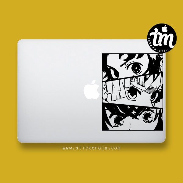 Jual Stiker Laptop MacBook Asus Acer Dell Lenovo - Sticker Demon Slayer ...