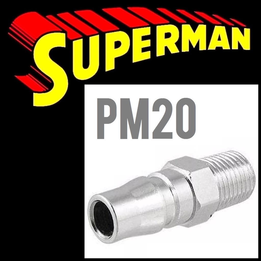 Jual QUICK COUPLER PM20 sambungan selang udara angin kompresor konektor ...