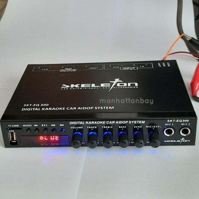 Jual Parametric Equalizer Preamp Skeleton Karaoke Bluetooth TF card ...