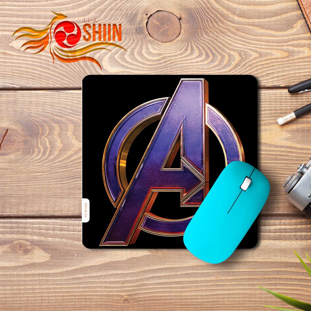 Jual MOUSEPAD MINI 20 X 20 TEMA SUPERHERO MARVEL AVENGER | Shopee Indonesia