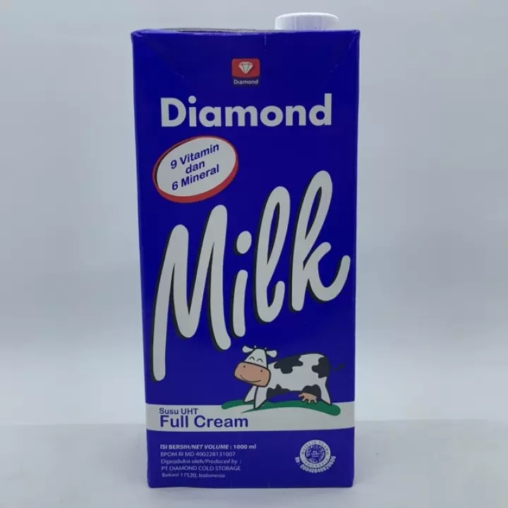 Jual Diamond UHT Susu FUll Cream (1 Lt) | Shopee Indonesia