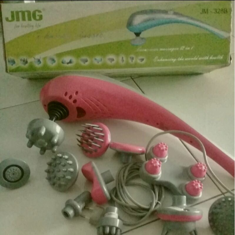 Jual Alat terapi pijat listrik JMG 12 in 1 kode JM-328B | Shopee Indonesia