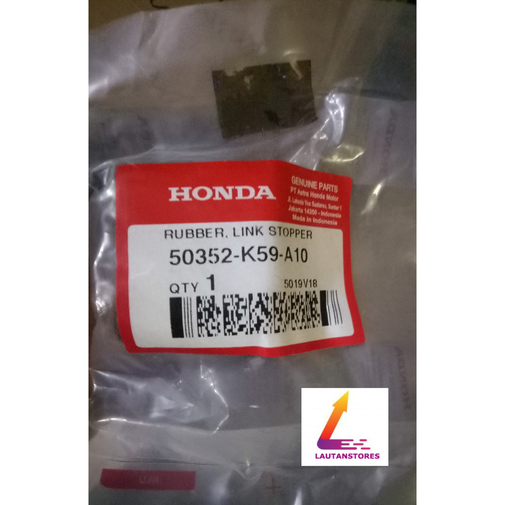 Jual 50352-K59-A10 Rubber Link Stopper Karet Engine Hanger Beat Eco ...
