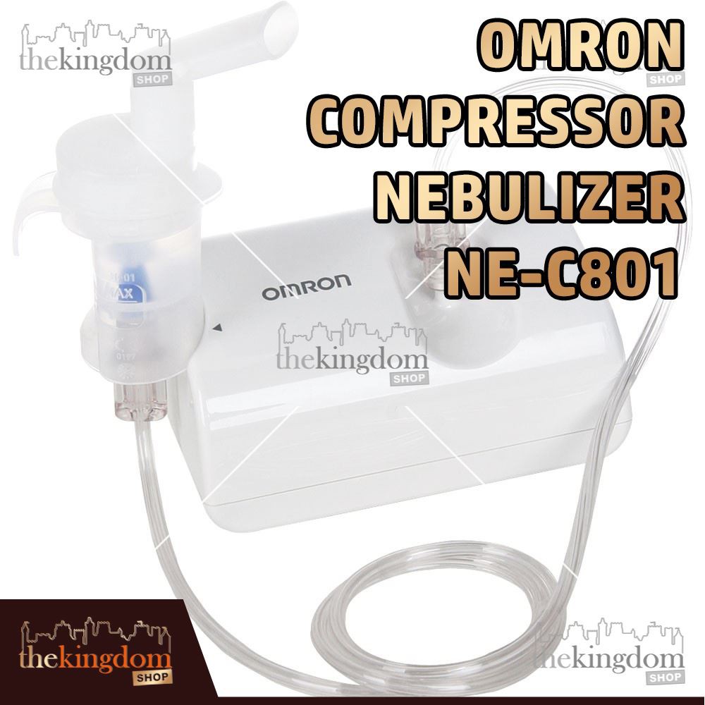Jual Omron NE-C801 CompAir Nebulizer System Alat Bantu Pernafasan Uap ...