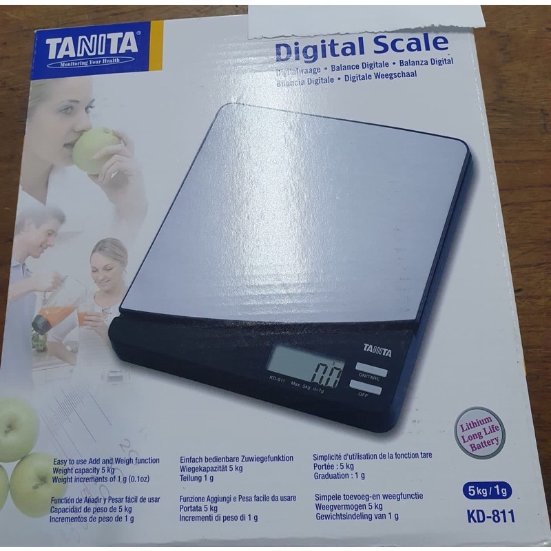 Jual Timbangan Dapur/ Kue Digital Tanita KD-811 | Shopee Indonesia