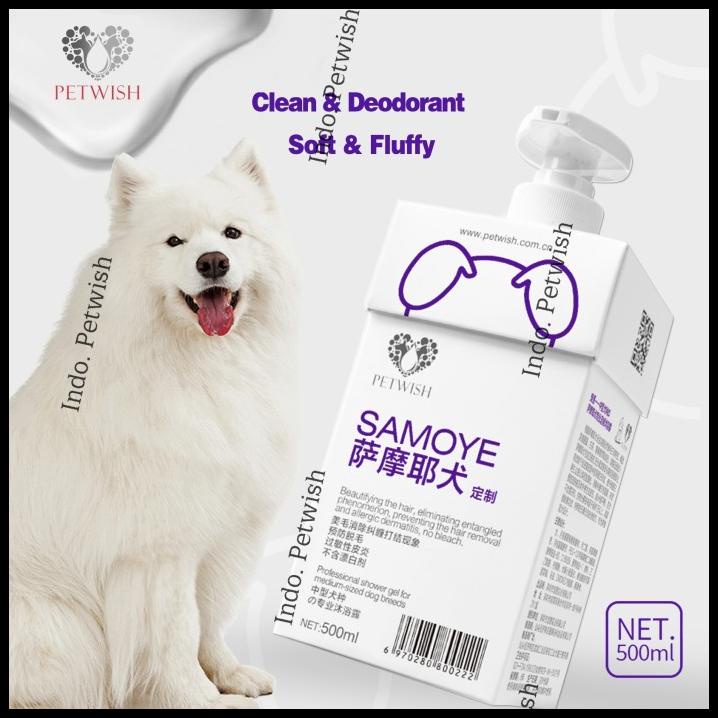 Jual Petwish Shampoo Anjing 500Ml - Samoyed - Dog Shampoo | Shopee ...