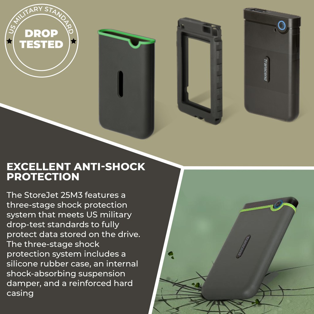 Jual Transcend 25M3 2TB - HDD / Hardisk / Harddisk External 2.5 ...