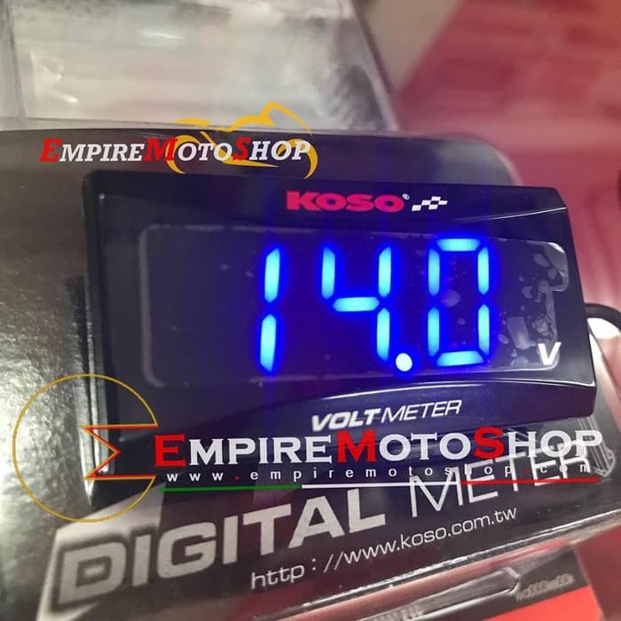Jual volt meter koso digital slim | Shopee Indonesia