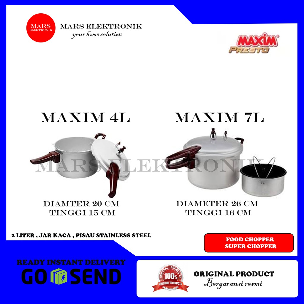 Jual PRESTO MAXIM 4 LITER (4L) / 7 LITER (7L) / MAXIM PRESTO / READY | Shopee Indonesia