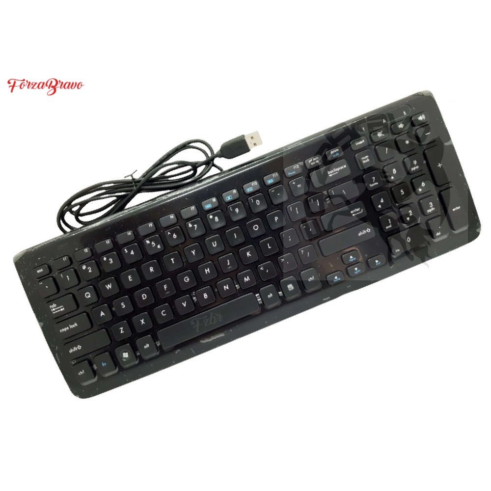 Jual ASUS PC DESKTOP KEYBOARD With Wired USB All in One KU-0902 (BLACK ...