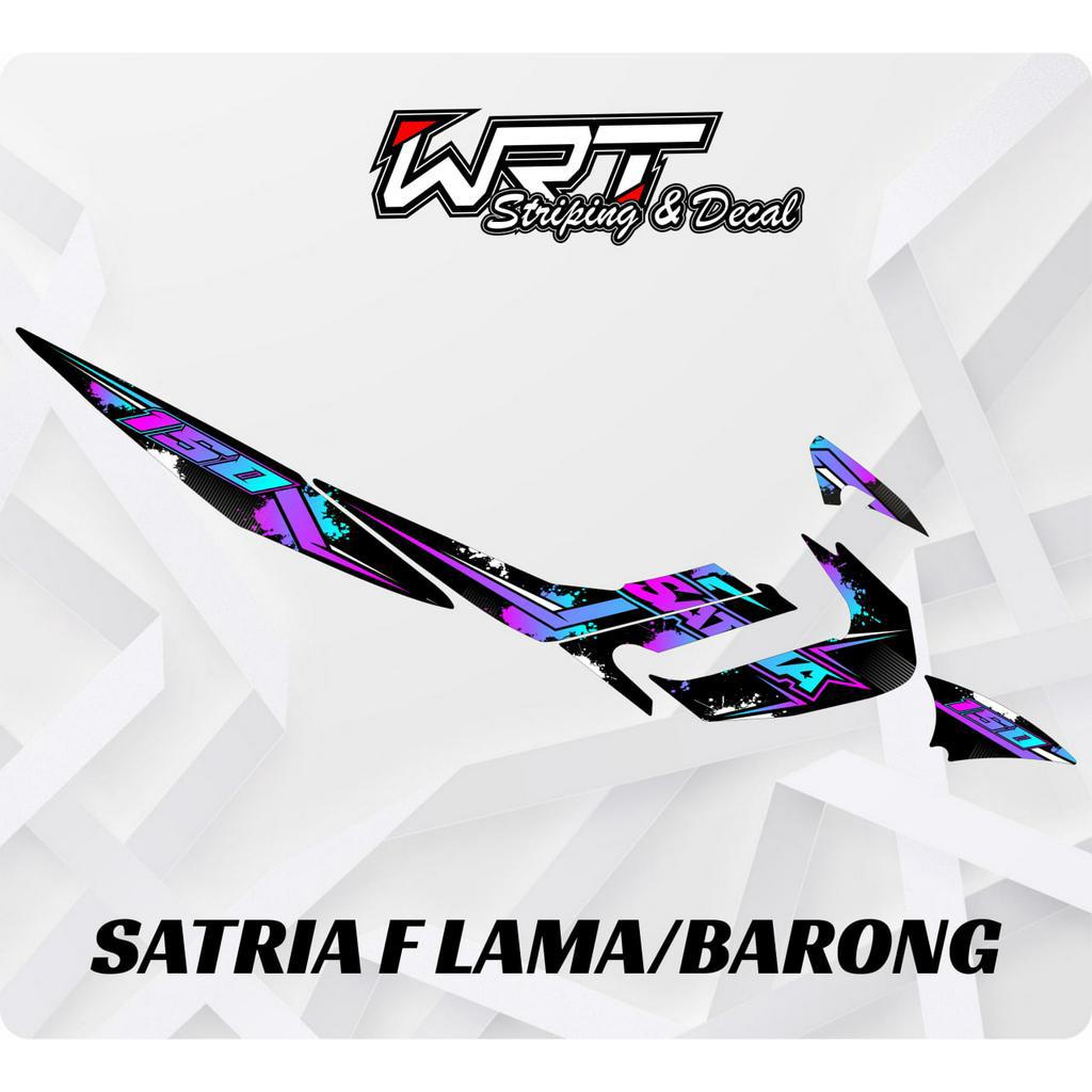 Jual Striping Stiker Satria Fu Barong F150 Rainbow | Shopee Indonesia