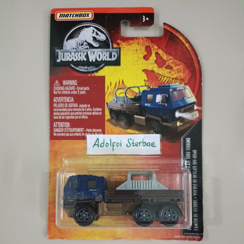 Jual matchbox off road rescue rig remolque de rescate todo terreno ...