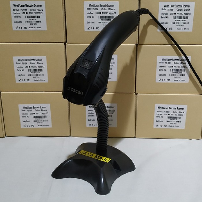 Jual BARCODE SCANNER PROSCAN PSC-1200 USB AUTO SCAN ( KUAT & SENSITIF ...