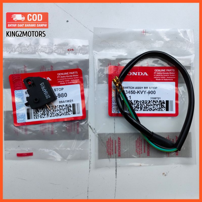 Jual swit rem switch rem depan belakang kiri kanan Honda beat vario 110 ...